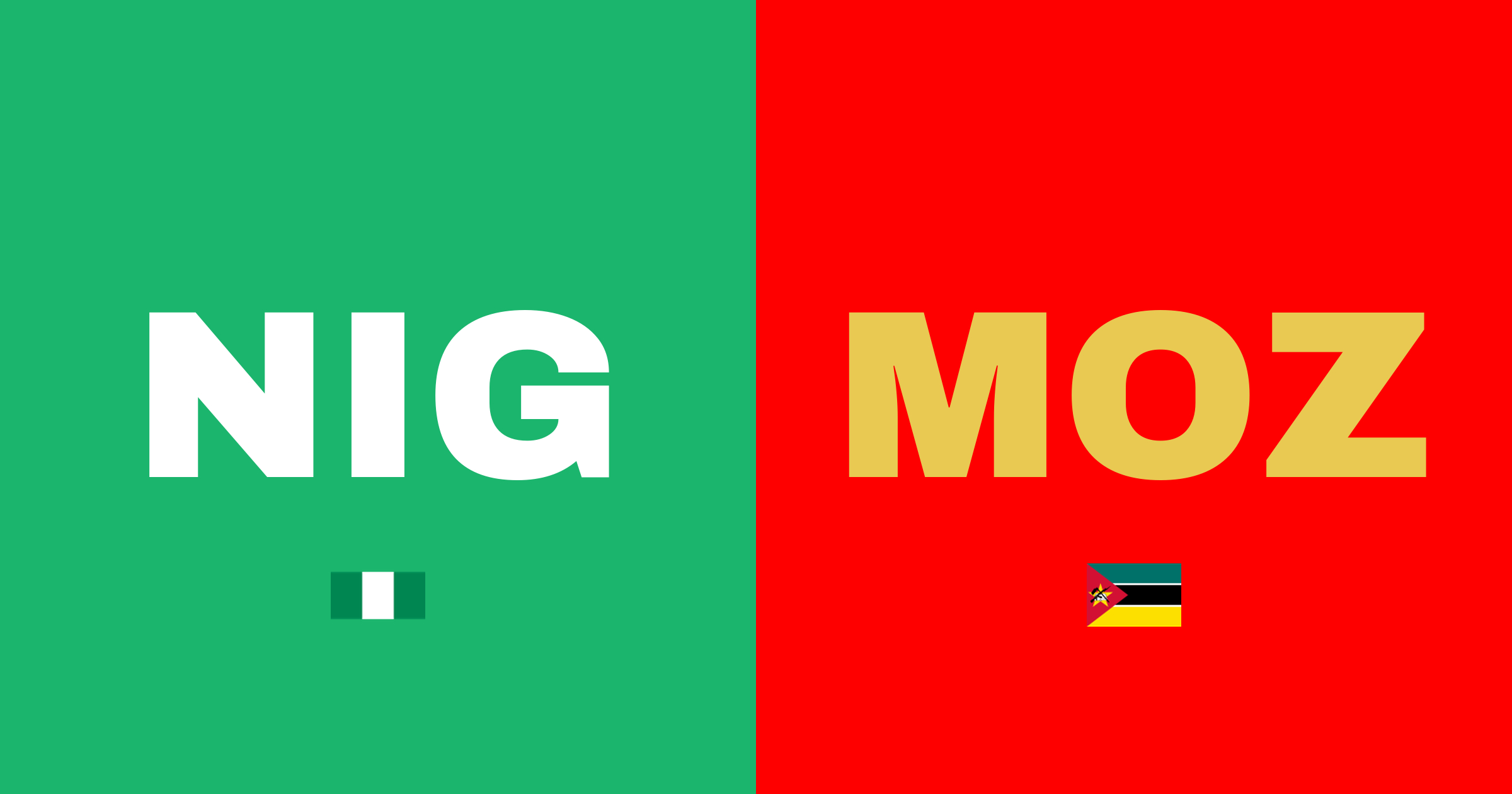 Nigeria vs Mozambique - Africa Cup of Nations 2025/26 | matchesnow.co.uk