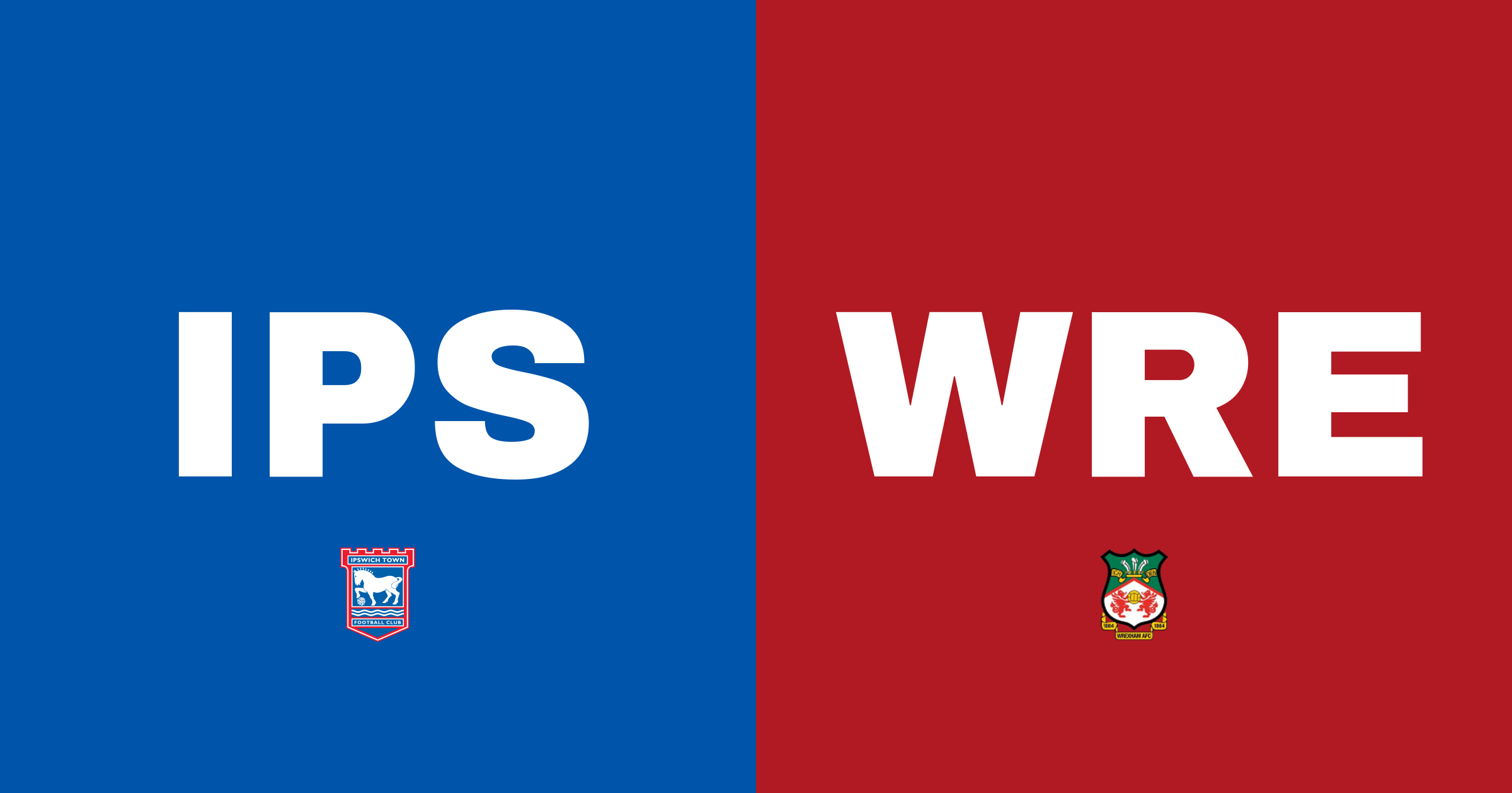 Ipswich vs Wrexham - Championship 2025/26 | matchesnow.co.uk